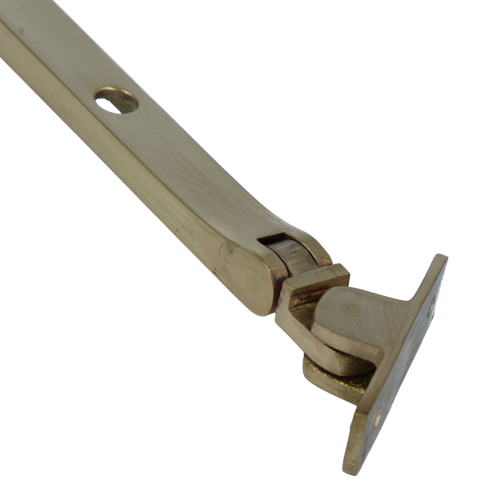 SOLID BRASS VICTORIAN CASEMENT STAY 250MM LONG Window Lever Arm Latch ...