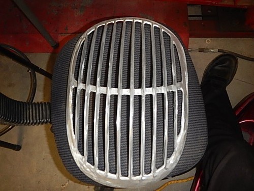 VINTAGE SPRINT CAR TRACK NOSE GRILLE MODEL T CAST ALUMINUM HOT RAT ROD ...