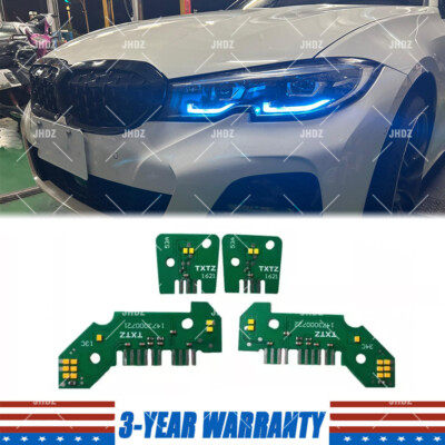 ICE BLUE DRL Daytime Running Light LED Board For BMW G20 M340i M340iX ...