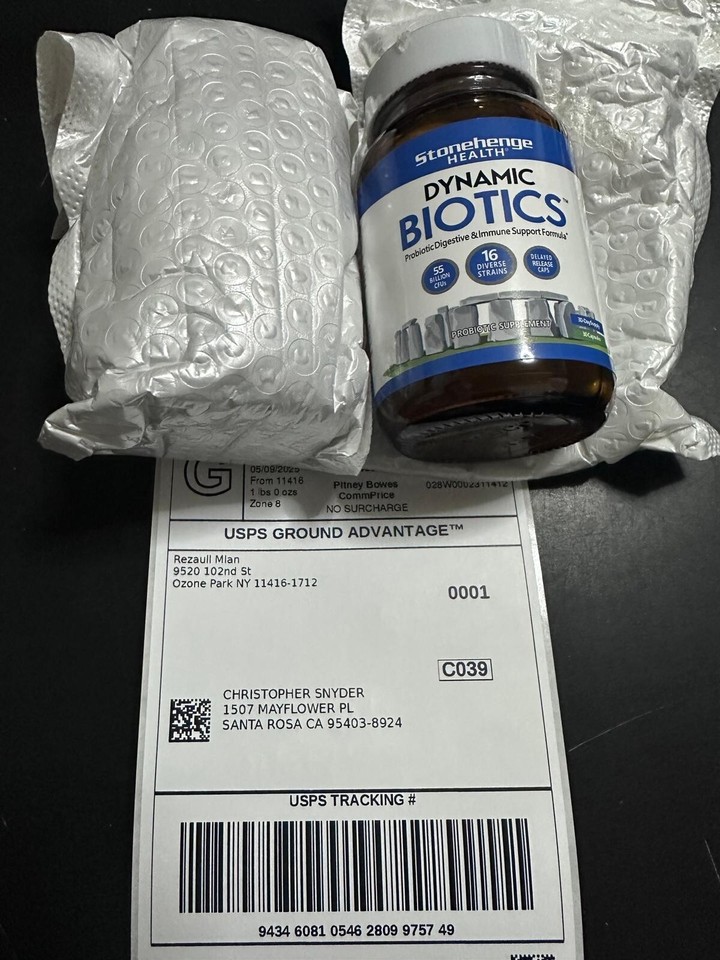 Dynamic BIOTICS Stonehenge Probiotic Immune Support Digestive IBS Gut ...