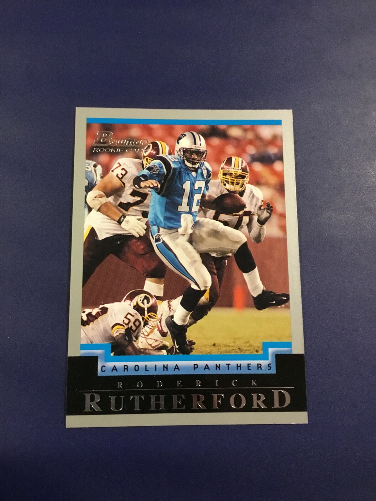 2004 Bowman # 271 RODERICK RUTHERFORD ROOKIE RC Carolina Panthers QB ...