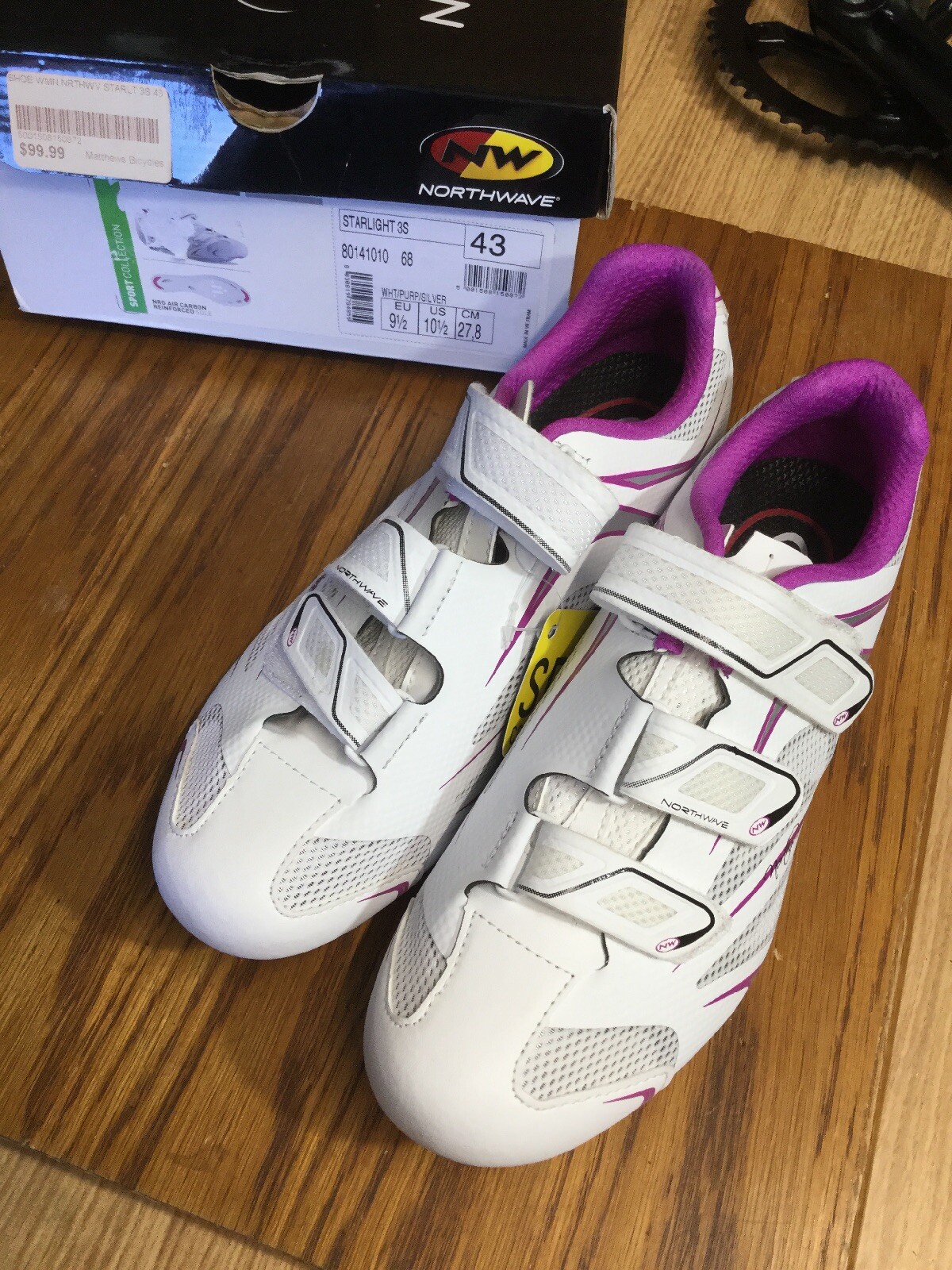 Northwave Starlight S3 Womens Cycling Shoes Size 10.5 Us (6950-98) | eBay