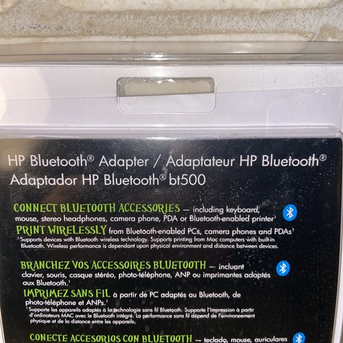 HP BT500 Bluetooth USB 2.0 Wireless Adapter New Sealed | eBay