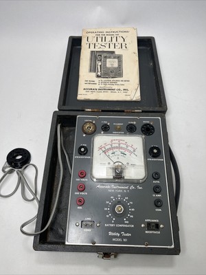 Tube Testers - Accurate Instrument Tube Tester Model