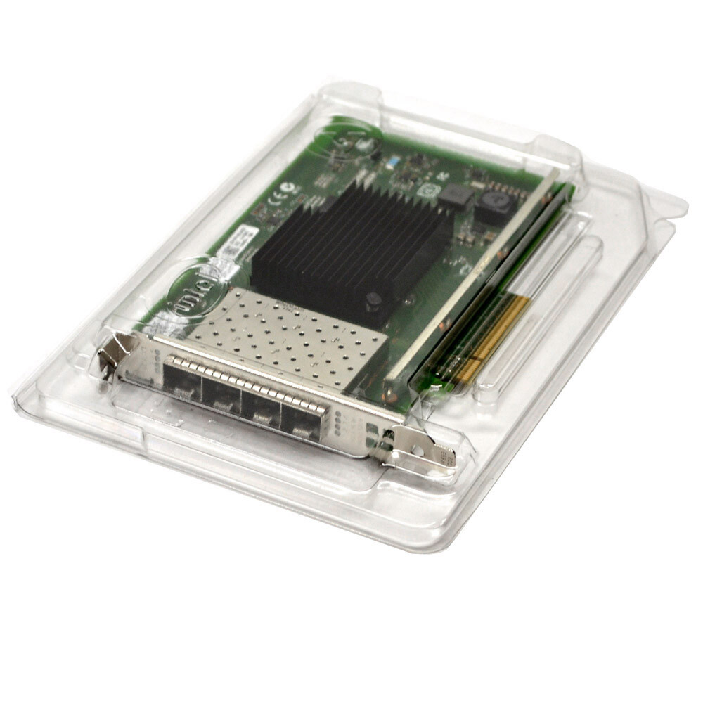 Dell Intel X710-DA4 Quad 4-Port 10Gbps SFP+ Network Adapter Card 0DDJKY ...
