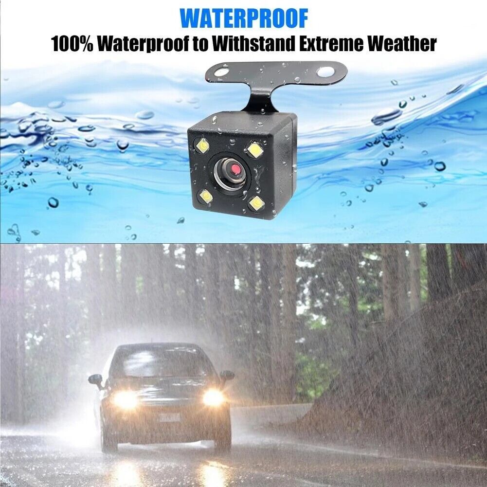 5 Pin Backup Reversing Camera Car Rear View Parking Video Night Vision ...