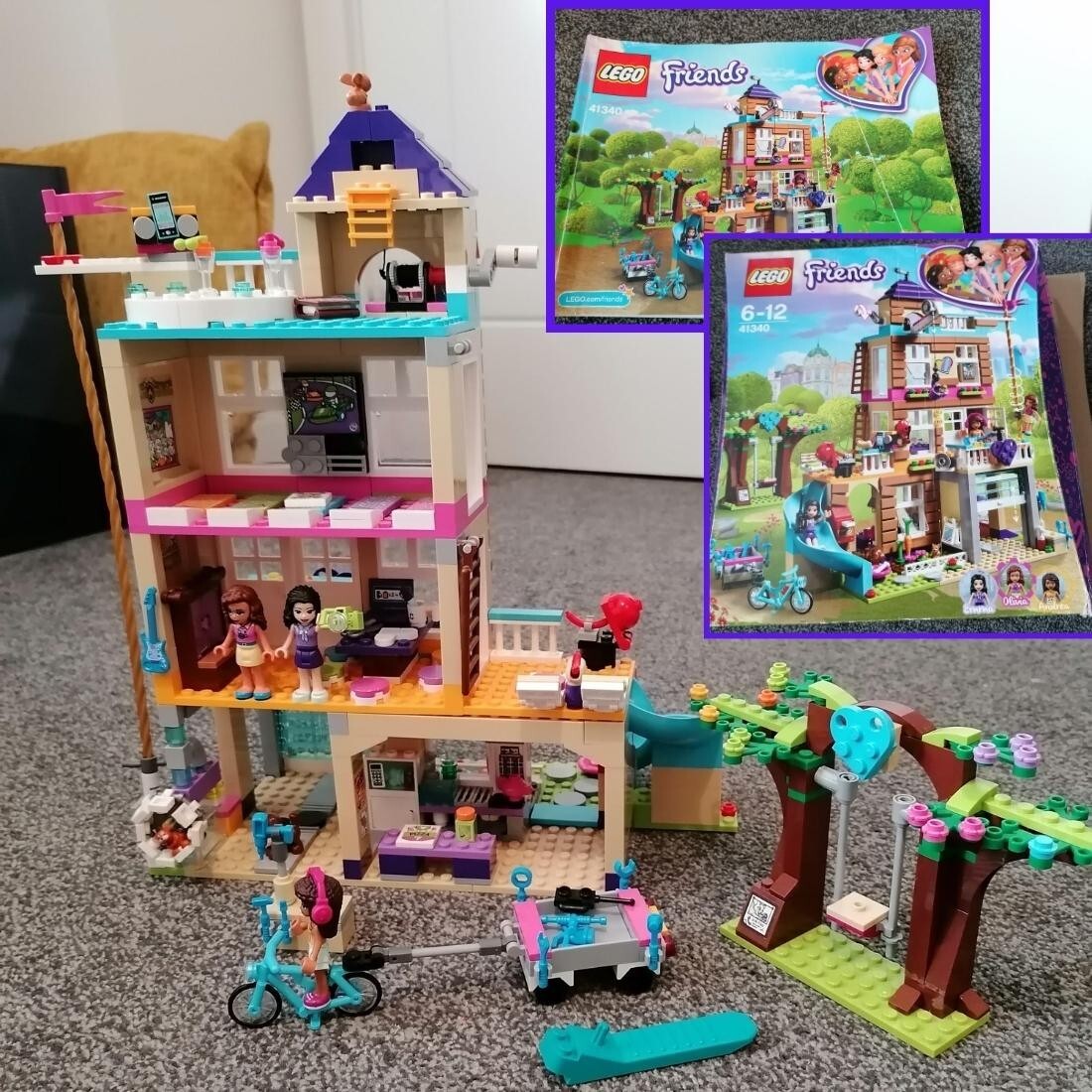 Lego Instructions 41340 Friends Friendship House 2018 Friendship House