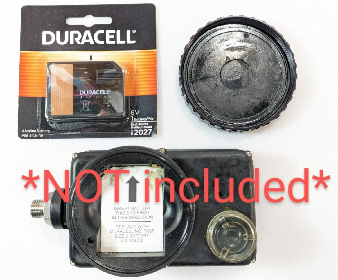 Battery Kit w Grease Oceanic Datamax Pro / US Divers Scan 4 Scuba Dive ...