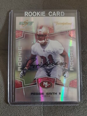 Reggie Smith II 2008 Score #386 Inscriptions Rookie Autograph #440/500 ...