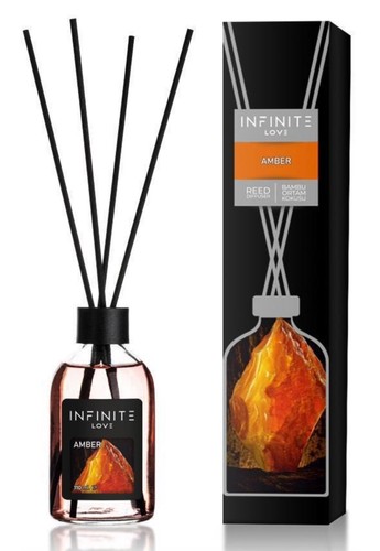 Infinite Love Reed Diffuser Oil Set (Amber) Fragrance 110ml Air ...
