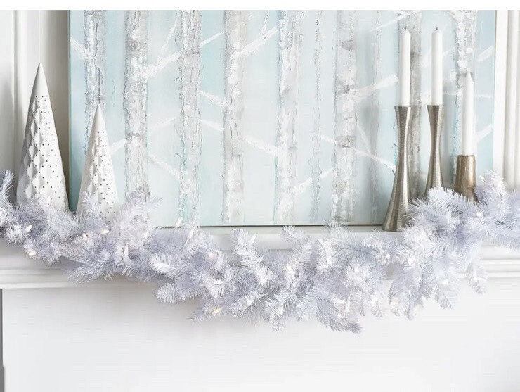 Bethlehem Lights 72" Overlit Garland w/ Color Flip LEDs -White | eBay