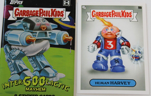 GARBAGE PAIL KIDS 2023 Intergoolactic Mayhem "Time Warp" #9b "Human ...