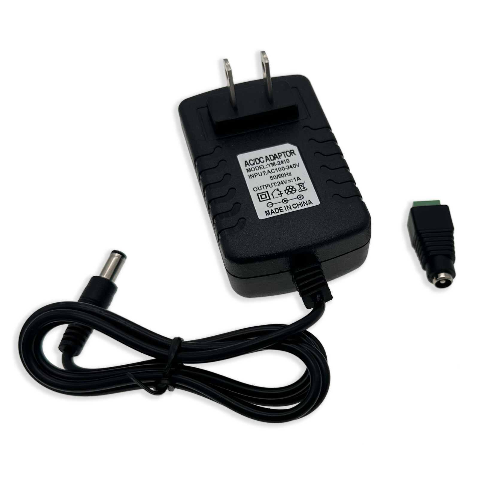 AC-DC Adapter IN:120VAC-240VAC Out:24VDC 1A Power Supply Charger 5.5mm ...