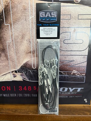 Gas Bowstrings Mathews Lift Lift X 33 Bow string Set W/ Speed Nocks Ghost White | eBay