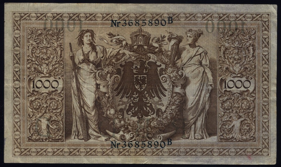1910 Germany 1000 Mark | eBay
