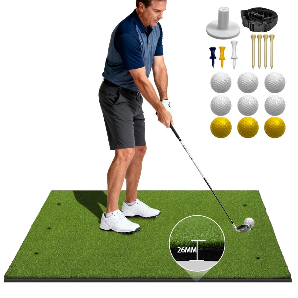 4 Feet x 5 Feet Golf Chipping Driving Range Commercial Practice Hitting ...