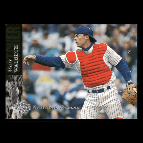 Matt Walbeck #130 1994 Upper Deck Minnesota Twins Baseball Card MLB | eBay