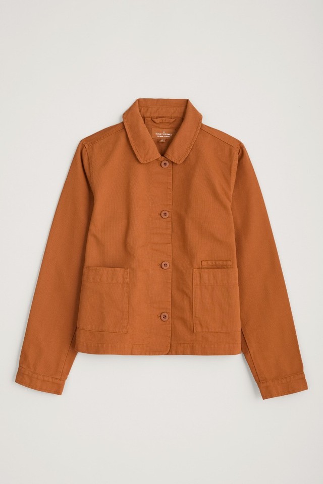 Seasalt Women's Jacket - brown Coombe Lane Cotton Jacket - Regular ...