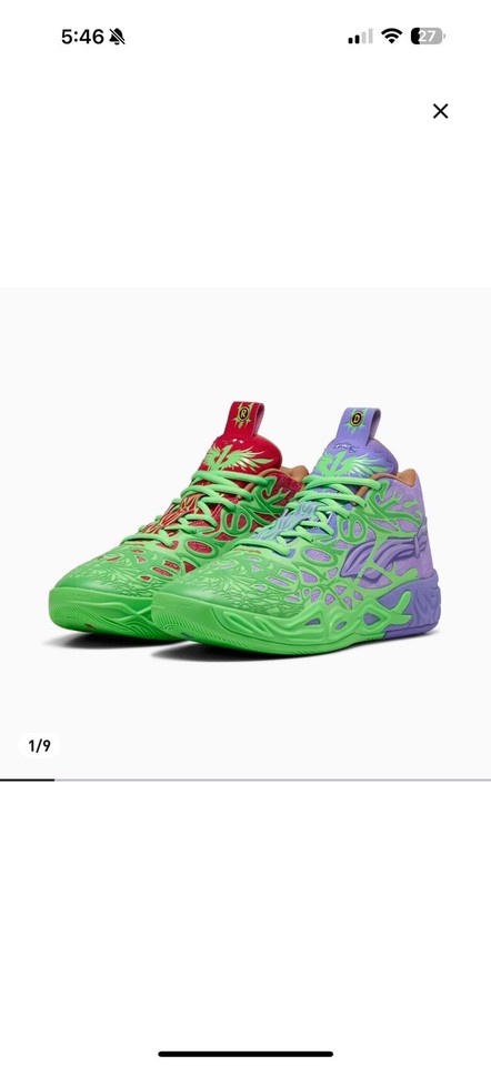 Melo Puma TMNT and Shredder Shoes 13 Complete Set Of 5 Pair Rare ...
