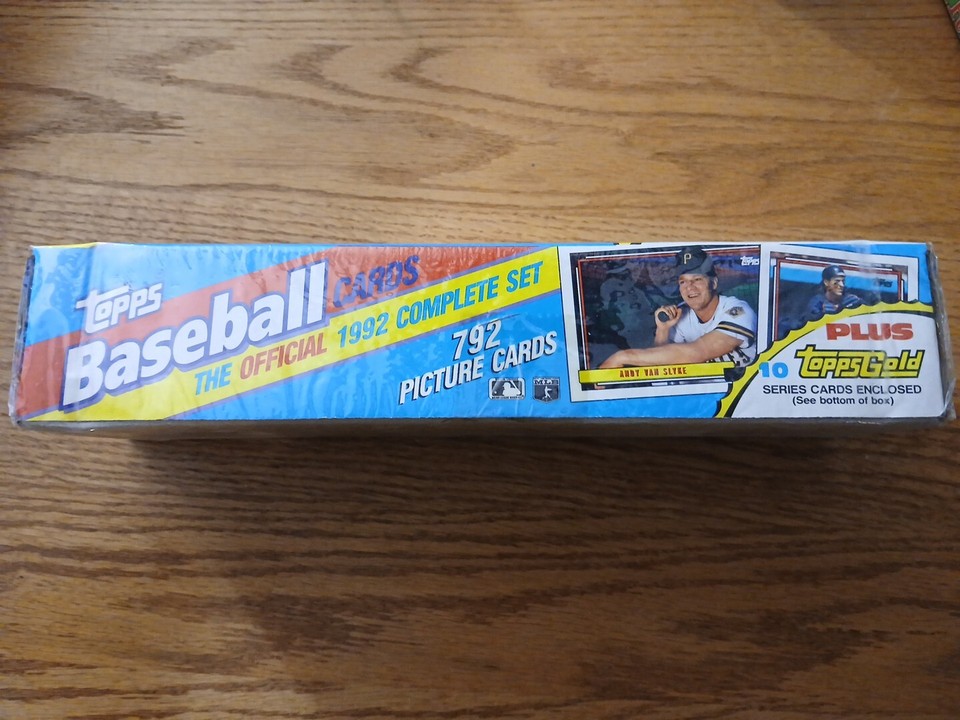 FACTORY SEALED TOPPS BASEBALL CARDS 1992 COMPLETE SET | eBay