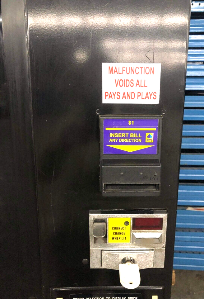 DIXIE NARCO SODA VENDING MACHINE DNCB 501T/S 11-8 HAS 8 SELECTIONS ...