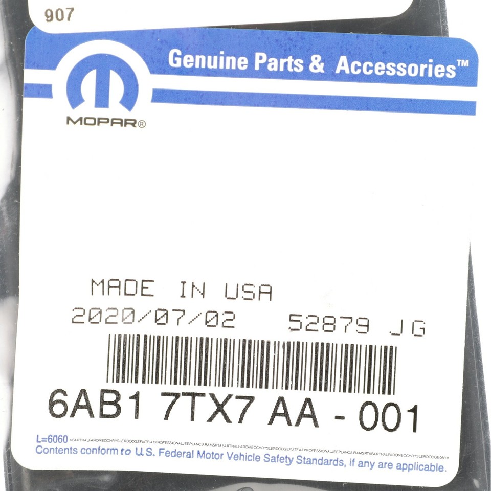 18-23 JEEP WRANGLER GLADIATOR DASHBOARD INSTURMENT PANEL MAT MOPAR ...