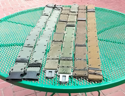 Vintage US Military Surplus Tactical Equipment Nylon Belts Sizes S-L ...