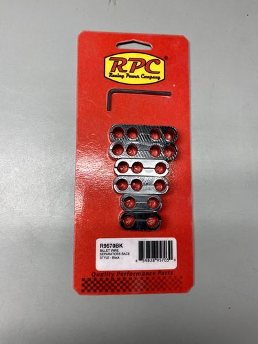 RPC Racing Power Spark Plug BILLET SEPARATORS Wire Loom Pro Style ...