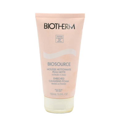 Biotherm Biosource Enriched Cleansing Foam Water Activated Dry Skin 5 ...