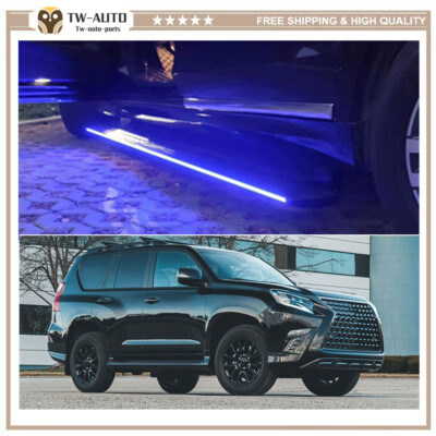 LED Deployable Electric Running Board Nerf Bar Side Step Lexus GX460 ...