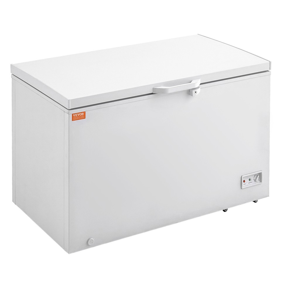 VEVOR Chest Freezer 12.8 cu.ft / 345 L Large Deep Freezer & 4 Removable ...