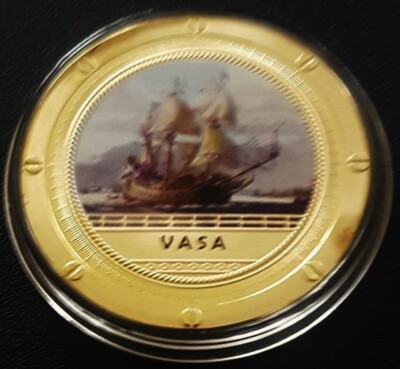 Windsor Mint Famous Ships of the World "Vasa" Coin 33mm 2019 | eBay UK