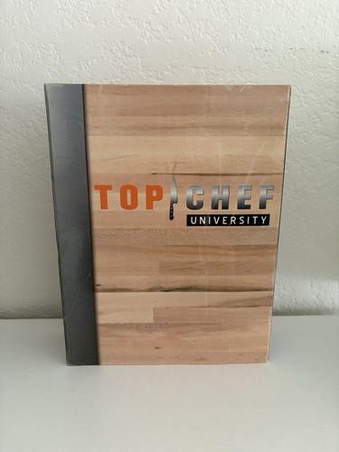Top Chef University 16 DVD Cooking School & Recipe Book 100% CIB W ...
