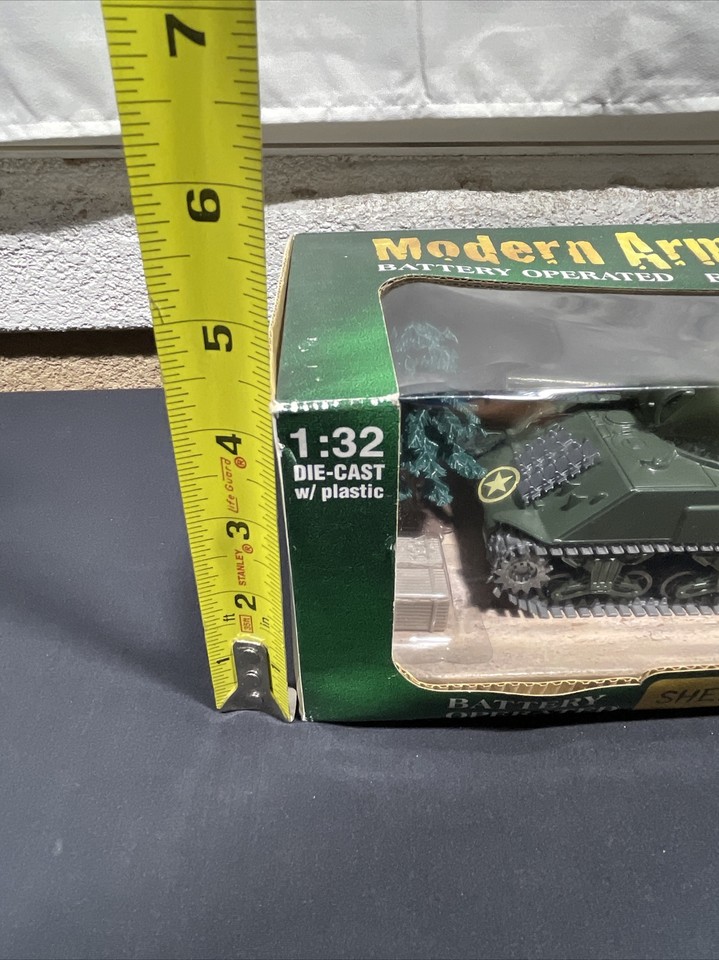 Modern Armor Battery Operated Tank Lot Sherman M4A3 And King Tiger ...