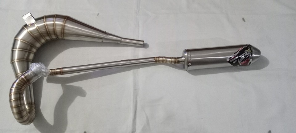 Yamaha DT175 Exhaust Chamber for engine | Polished | Stainless Steel ...