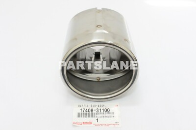 LEXUS GENUINE IS250 IS350 OEM BAFFLE EXHAUST MUFFLER TAIL PIPE TIP ...