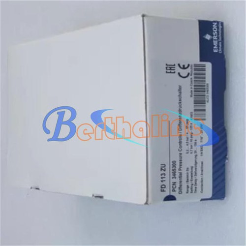 ONE NEW EMERSON Differential Pressure Control Switch FD113-ZU FD113ZU ...