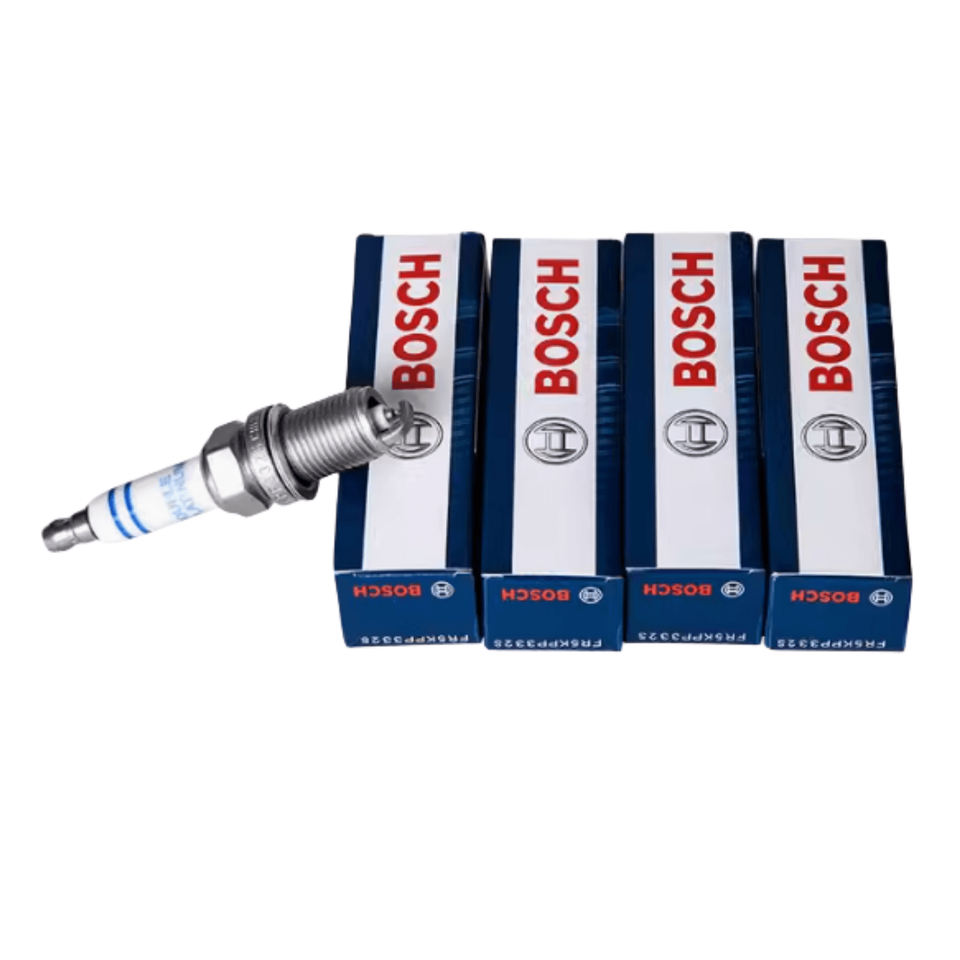 4PCS Bosch Double Platinum Spark Plugs Set For VW AUDI FR5KPP332S ...