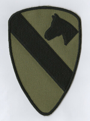 1st CAVALRY DIVISION "Patch" Subdued - Twill (Reproduction - Vietnam War) | eBay