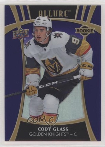 2019-20 Upper Deck Allure Rookies Purple Diamond /10 Cody Glass #106 ...
