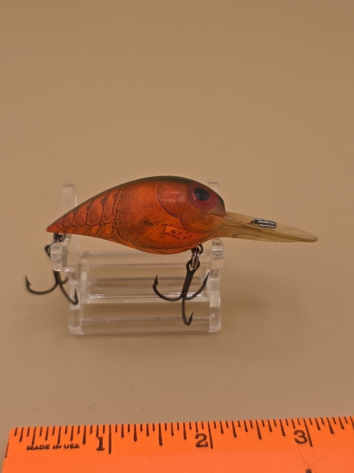 Pre-Rapala Storm Wiggle Wart Red Craw Vintage Fishing Lure | eBay