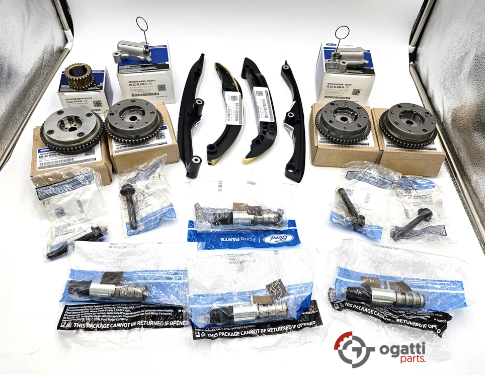 3.5L TIMING CHAIN KIT-17-2 PIECES DOHC TURBO F-150 RAPTOR EXPEDITION ...