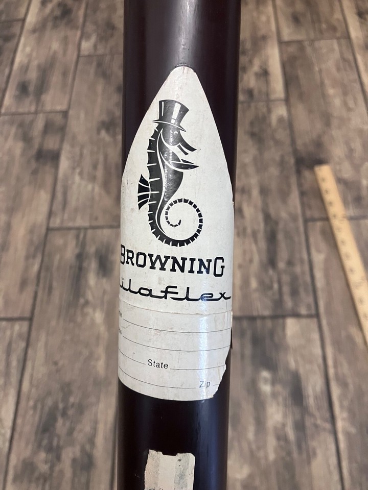 MINTY Vintage 322970 BROWNING #5 SILAFLEX FLY ROD 7FT GLASS ...