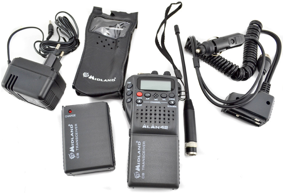 Midland Alan 42 Multi Handheld CB Radio Uk and European channels | eBay