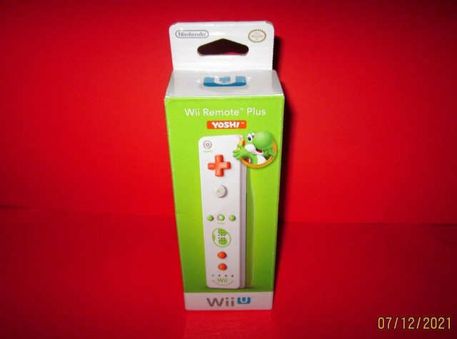 Nintendo Yoshi Edition Wii Remote Plus Rvlapnwc for sale online | eBay