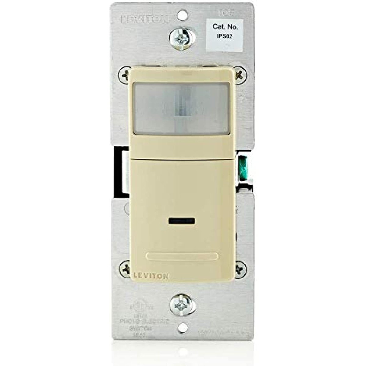 Leviton Motion Detectors Leviton White Ultrasonic 180 Ceiling