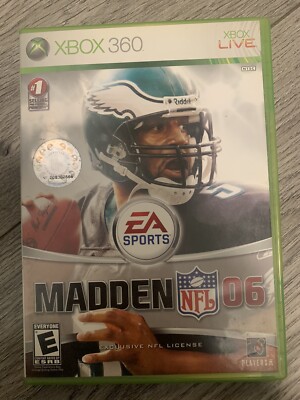 Madden NFL 06 (Microsoft Xbox 360, 2005) Complete In Box 14633149456| eBay
