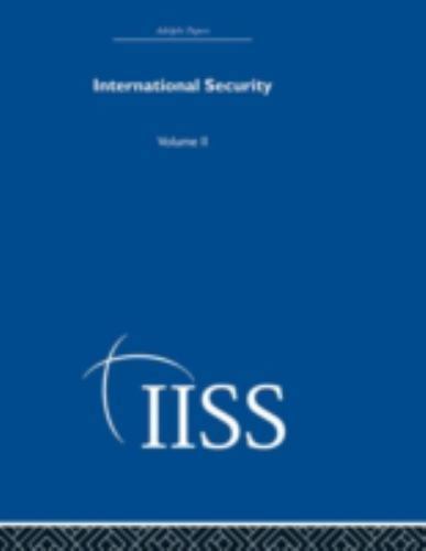 Adelphi Papers Reissue Hardback Ser.: International Security by ...