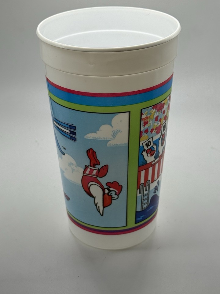 Kentucky Fried Chicken Pepsi The Colonel’s Cooler Plastic Cup Vintage ...
