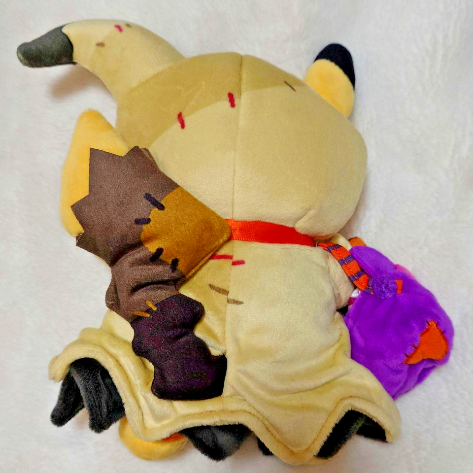 Pokemon Center Pikachu Plush Doll Mimikyu Costume Halloween Limited ...